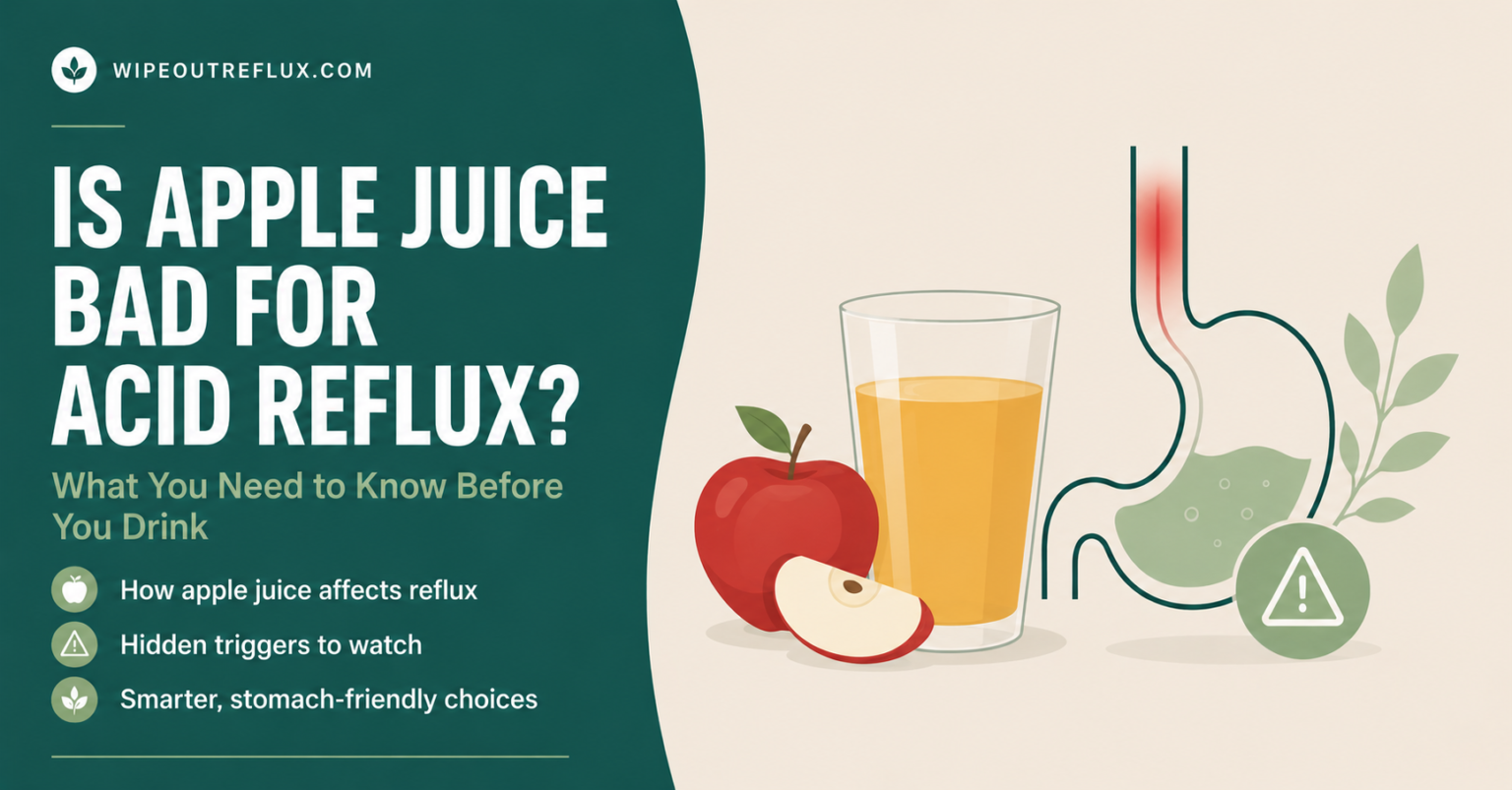 Is Apple Juice Bad for Acid Reflux? The Full Picture - Wipeout Reflux