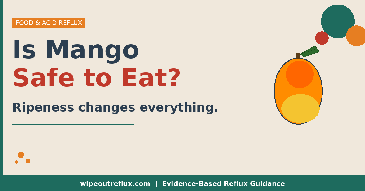 Is Mango Acidic? Good or Bad for Acid Reflux and GERD? - Wipeout Reflux