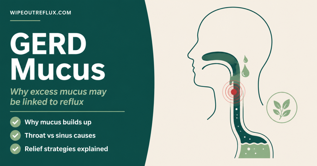 GERD and Mucus in Throat: Causes and How to Stop It - Wipeout Reflux
